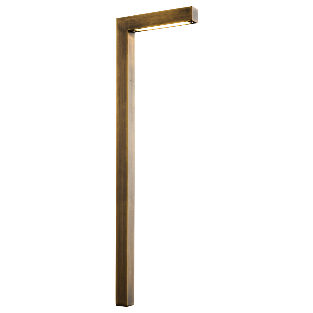 PLB10-BRASS PATH LIGHT - Abba Lighting USA Distributor Outdoor Lighting