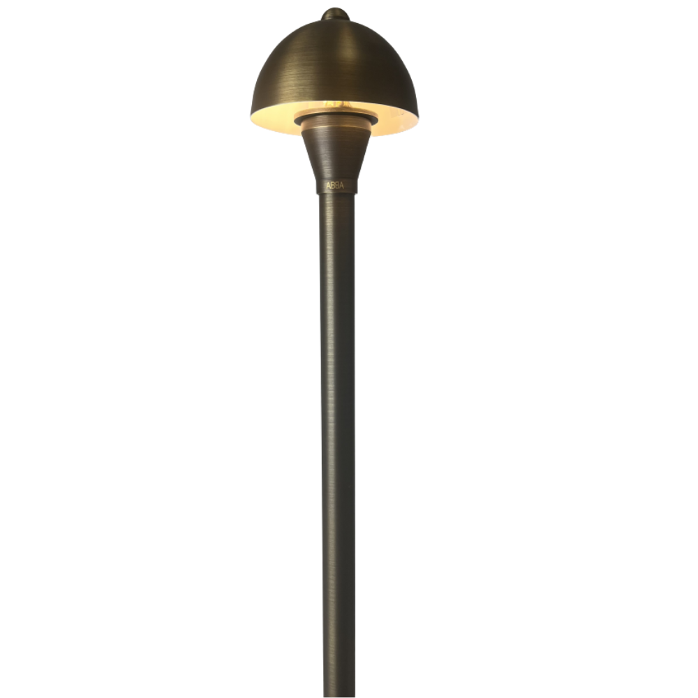 PLB18-BRASS PATH LIGHT - Abba Lighting USA Distributor Outdoor Lighting